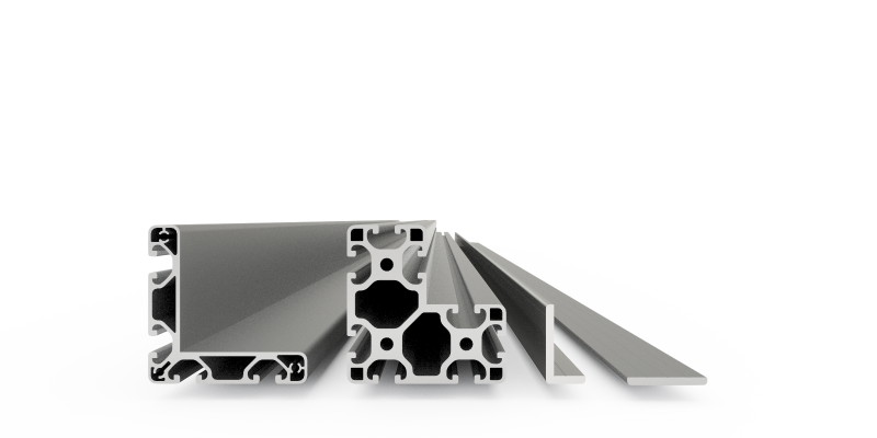 Angled and flat profiles | Versatile aluminum solutions